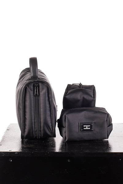 Equestrian Luggage Collection - Tolietry Bag W/ 2 Mini Pouches Black ...
