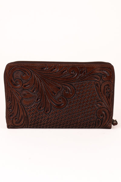 Wallet ZUW01 - Zip Up Tooled Travel Wallet – Hitchley & Harrow