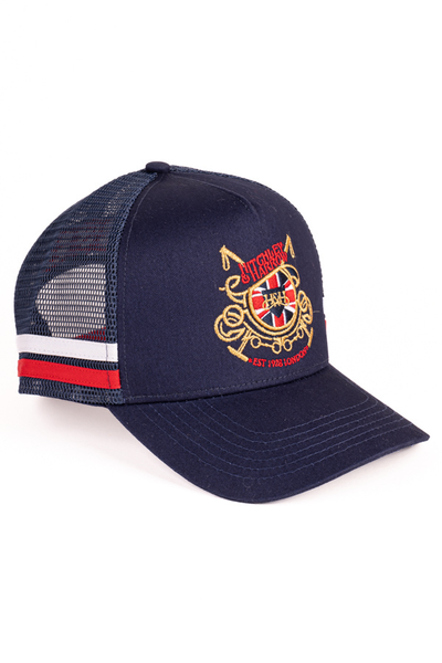 Trucker Cap - EQ Navy & Red – Hitchley & Harrow